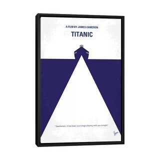 iCanvas "Titanic Minimal Movie Poster" by Chungkong Framed Canvas Print - Bed Bath & Beyond ...